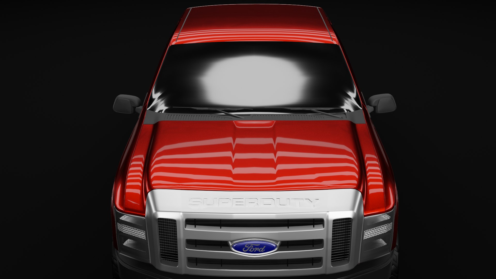 3D Ford F-250 2009 with speaker - blender model - TurboSquid 1745031