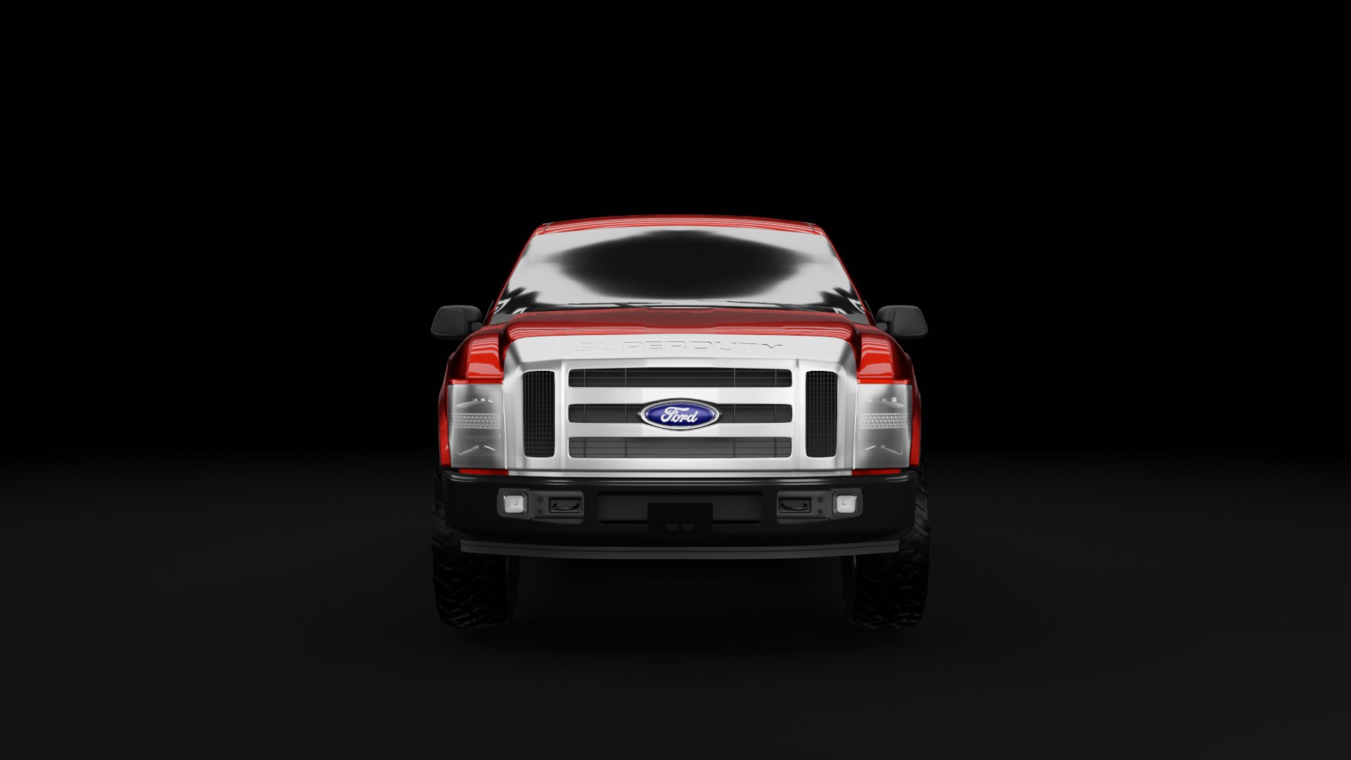 3D Ford F-250 2009 With Speaker - Blender Model - TurboSquid 1745031
