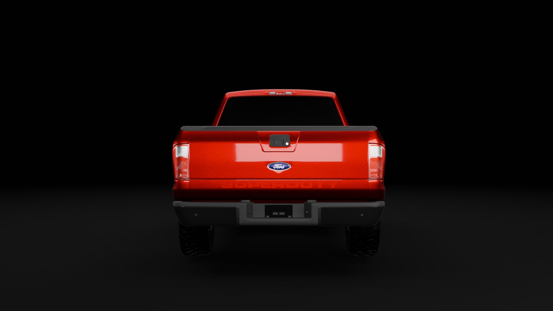3D Ford F-250 2009 With Speaker - Blender Model - TurboSquid 1745031