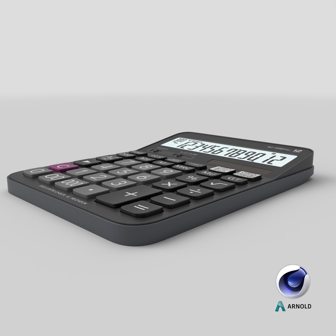 3D Calculator - TurboSquid 1795126