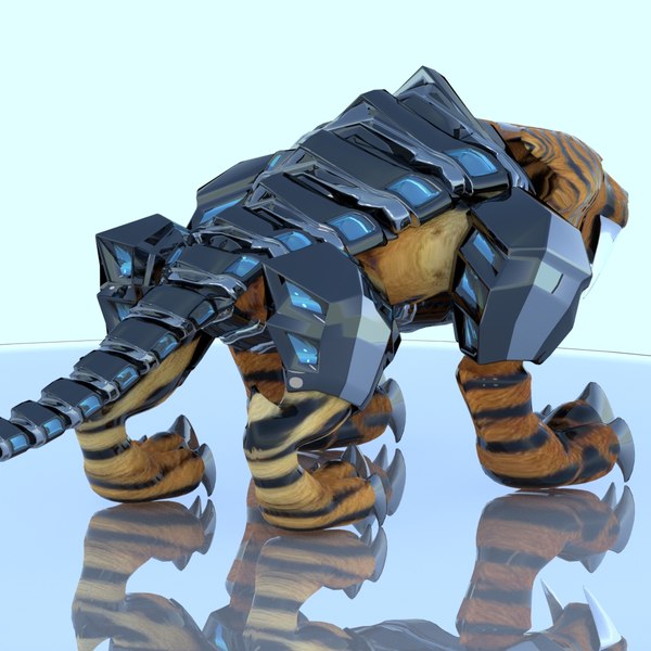 3D armored tiger - TurboSquid 1436172