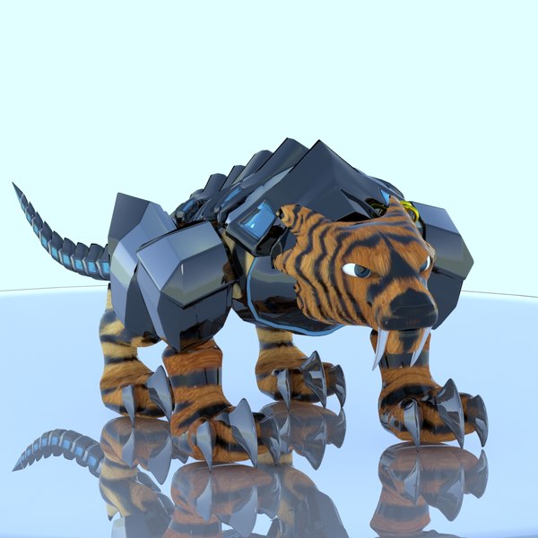 3D armored tiger - TurboSquid 1436172