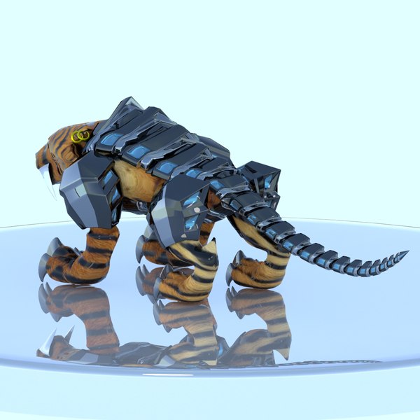3D armored tiger - TurboSquid 1436172