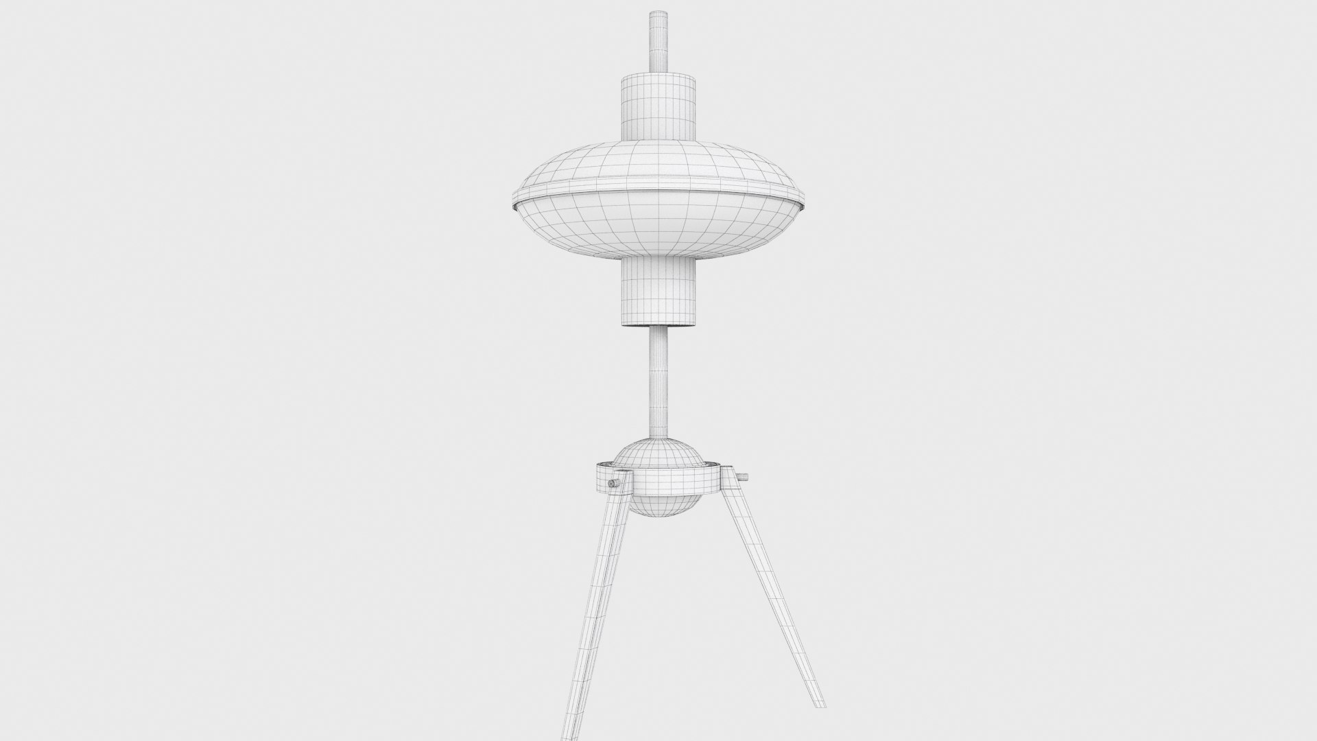 3D Model Table Lamp Sputnik - TurboSquid 2098616