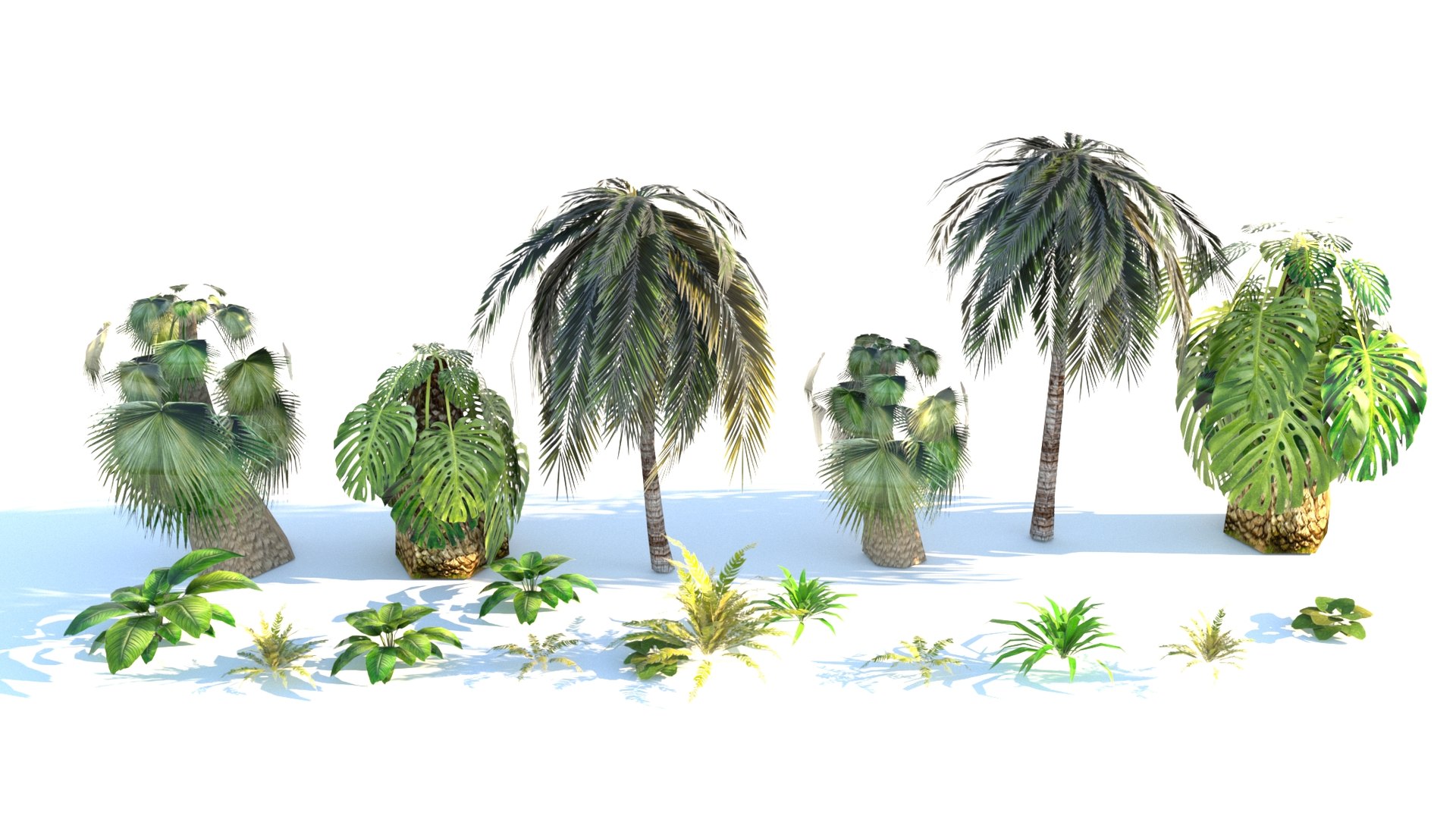 3D trees plants - TurboSquid 1611387