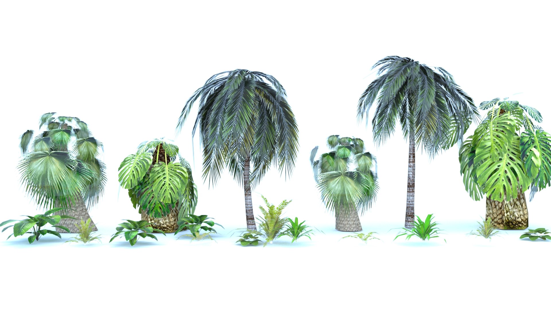 3D trees plants - TurboSquid 1611387