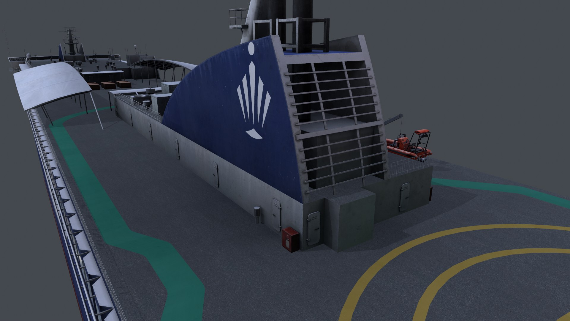 Ferry ROPAX 3D - TurboSquid 1908095