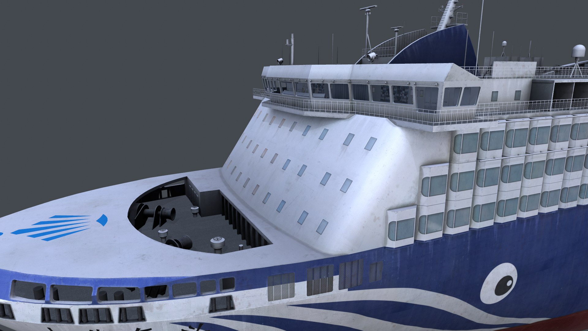 Ferry ROPAX 3D - TurboSquid 1908095