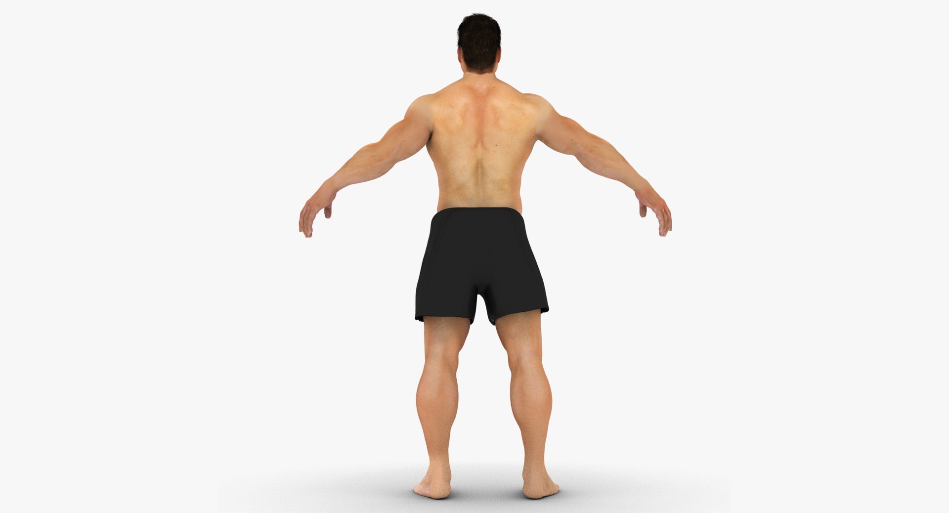 3d Model Jake Rigged Realistic Male
