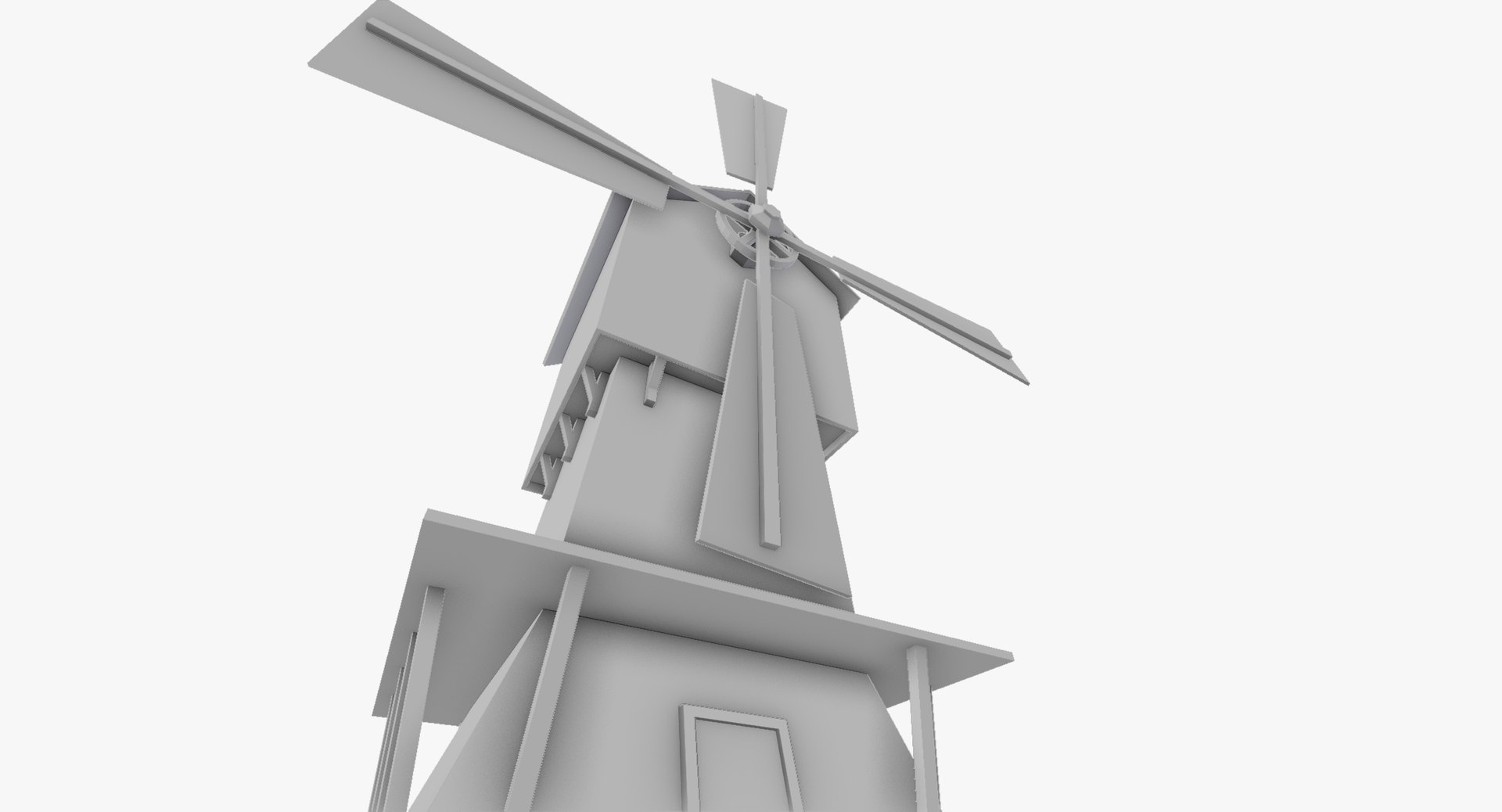 Free Windmill Simple 3d Model