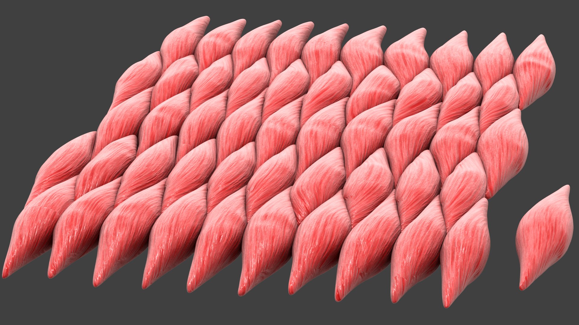 3D модель Smooth Muscle Cells - TurboSquid 1963994