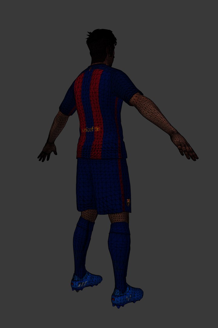 Lionel Messi 3D Model - TurboSquid 1258469