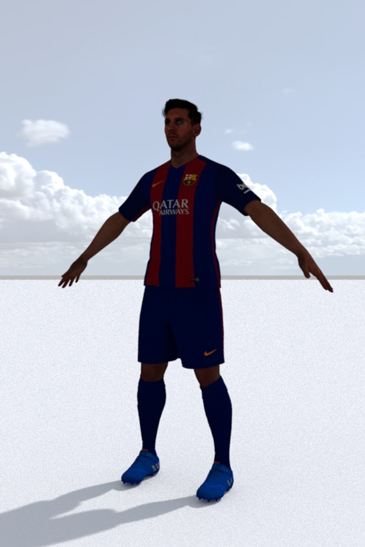 Lionel Messi 3D Model - TurboSquid 1258469