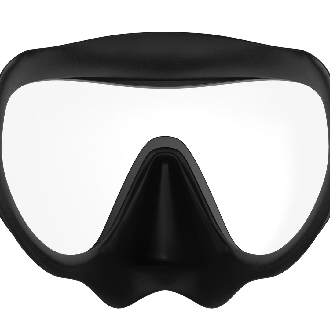 3d model scuba mask