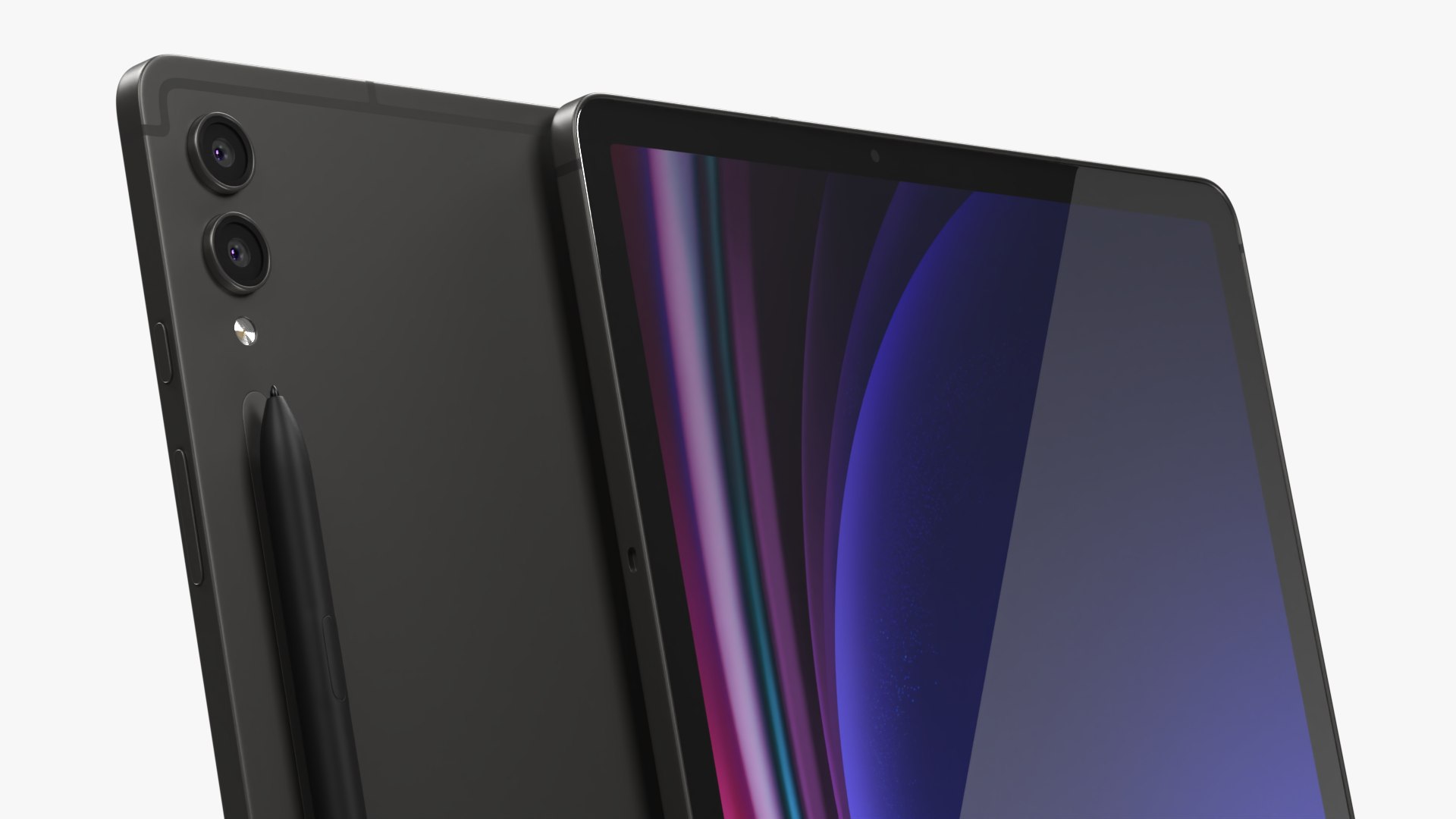 Samsung Galaxy Tab S9 Plus Graphite 3D - TurboSquid 2126659