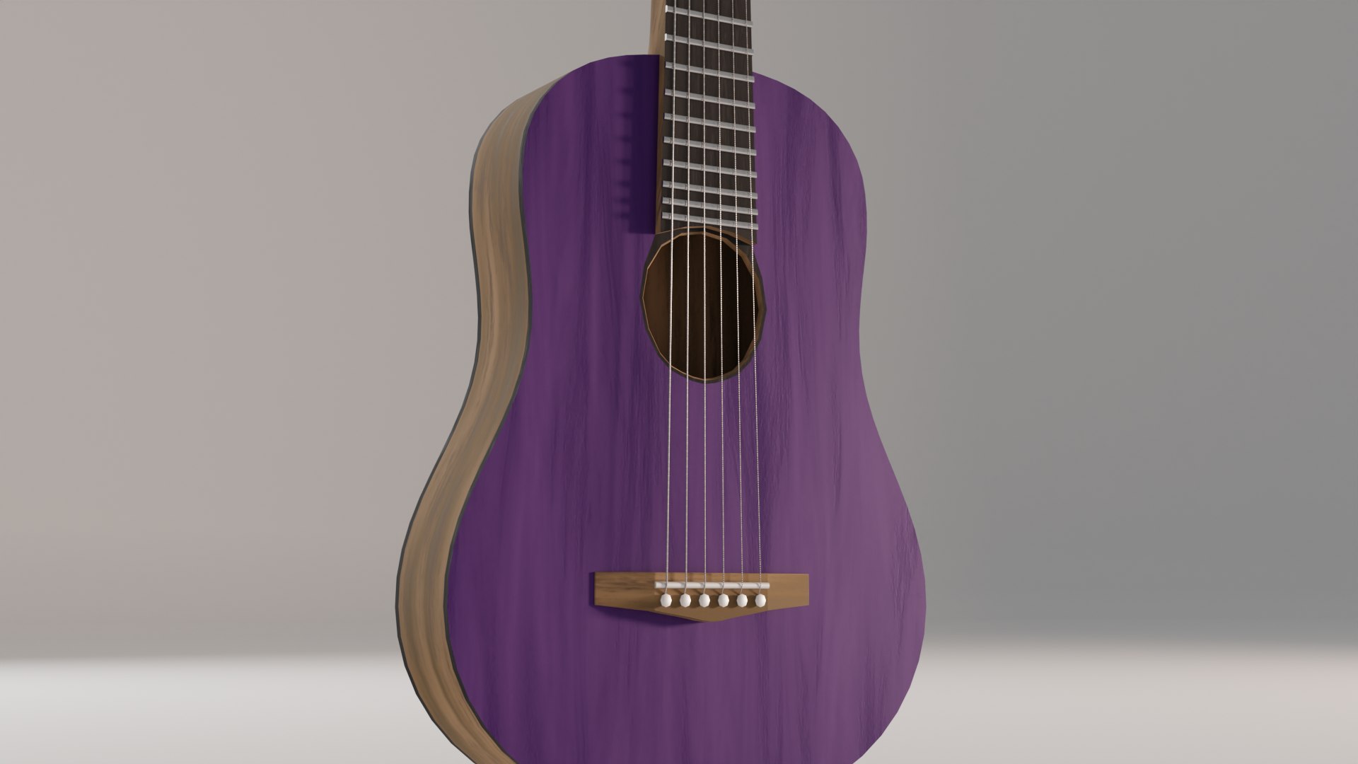 Classic Guitar Model - TurboSquid 2152358