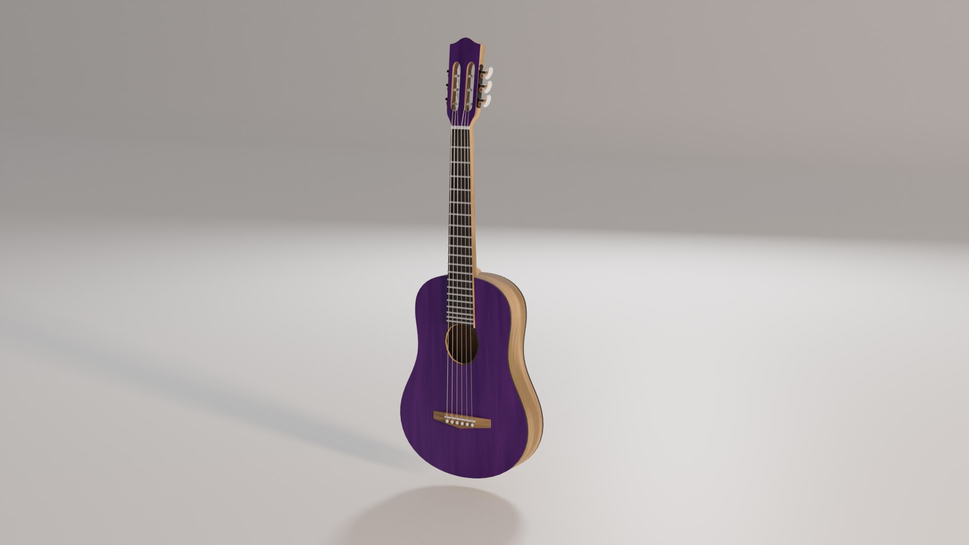 Classic Guitar Model - TurboSquid 2152358