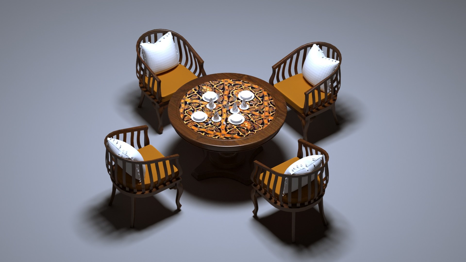 Table Model - TurboSquid 1705909