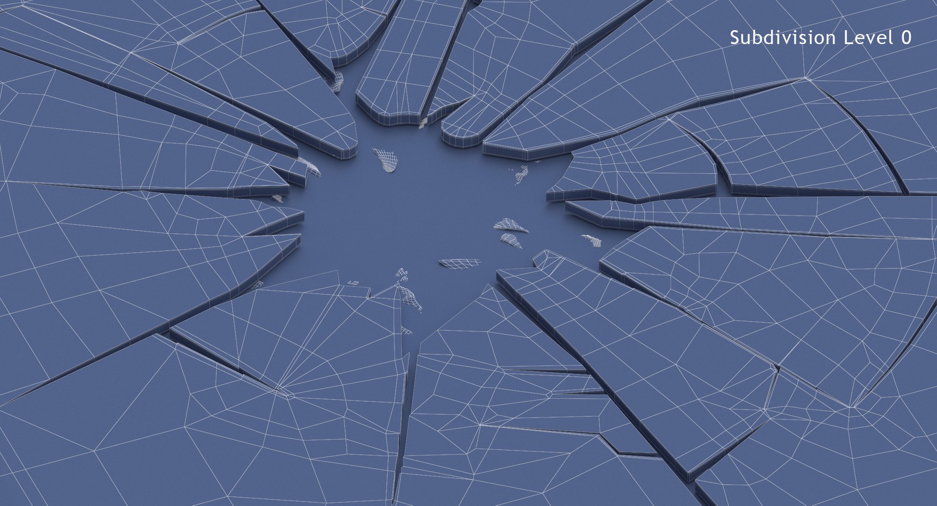 3D Ice Cracked Pose 02 Model - TurboSquid 1624085