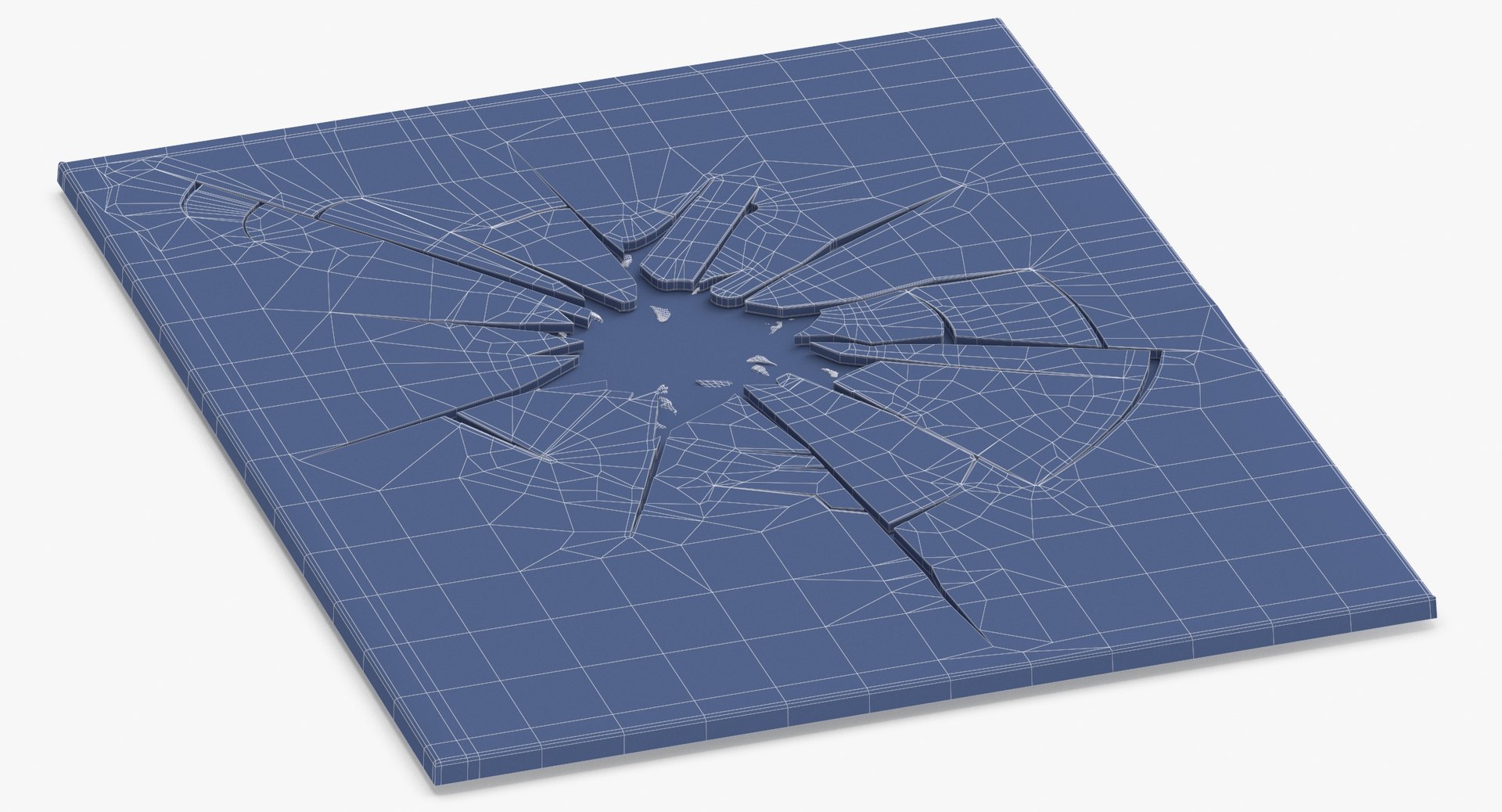 3D Ice Cracked Pose 02 Model - TurboSquid 1624085