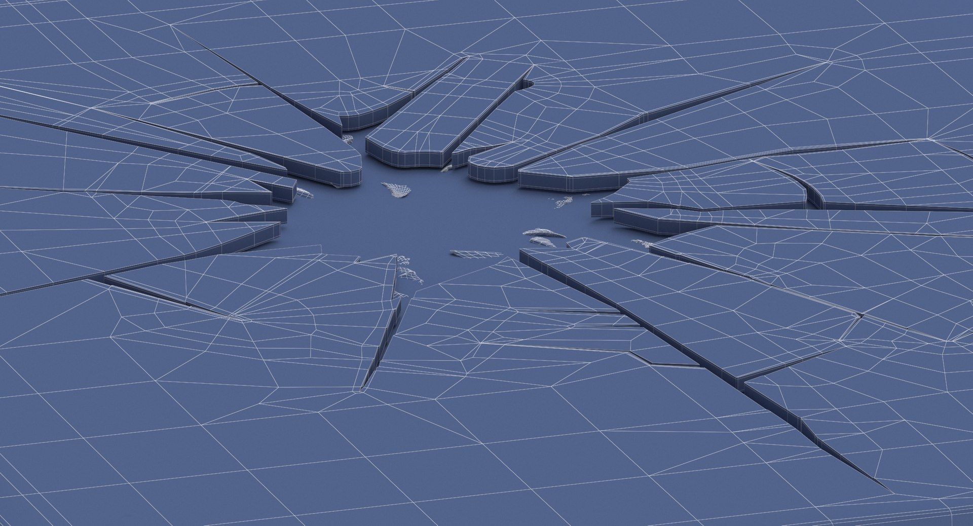 3D Ice Cracked Pose 02 Model - TurboSquid 1624085