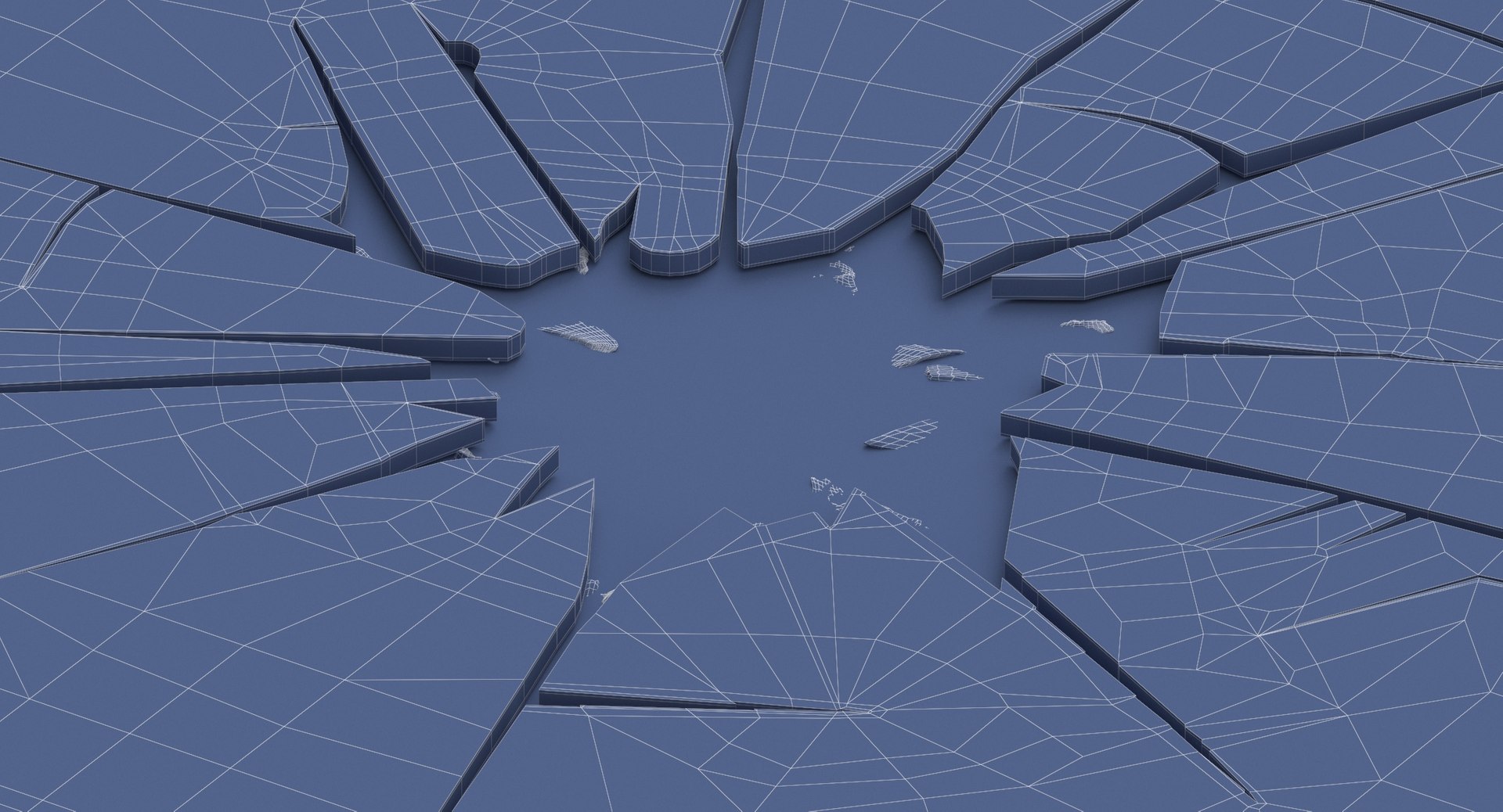 3D Ice Cracked Pose 02 Model - TurboSquid 1624085