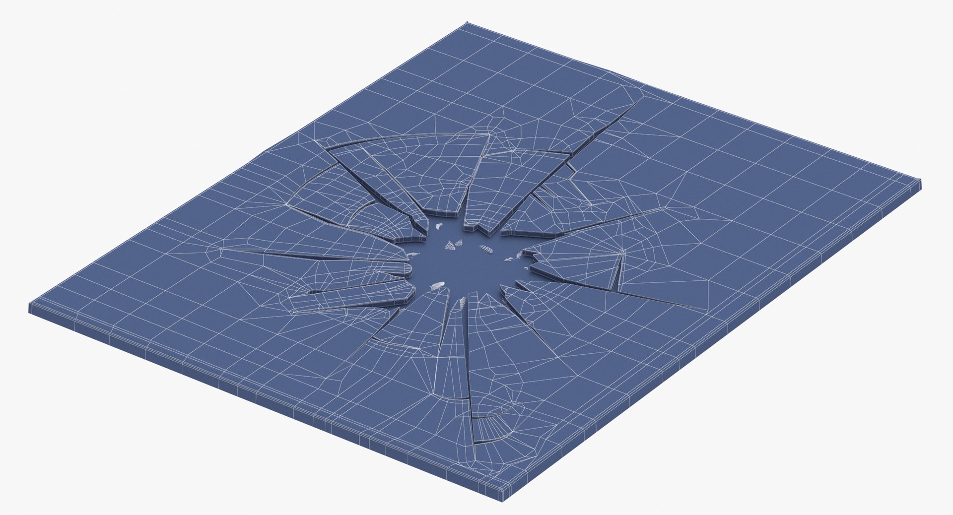 3D Ice Cracked Pose 02 Model - TurboSquid 1624085