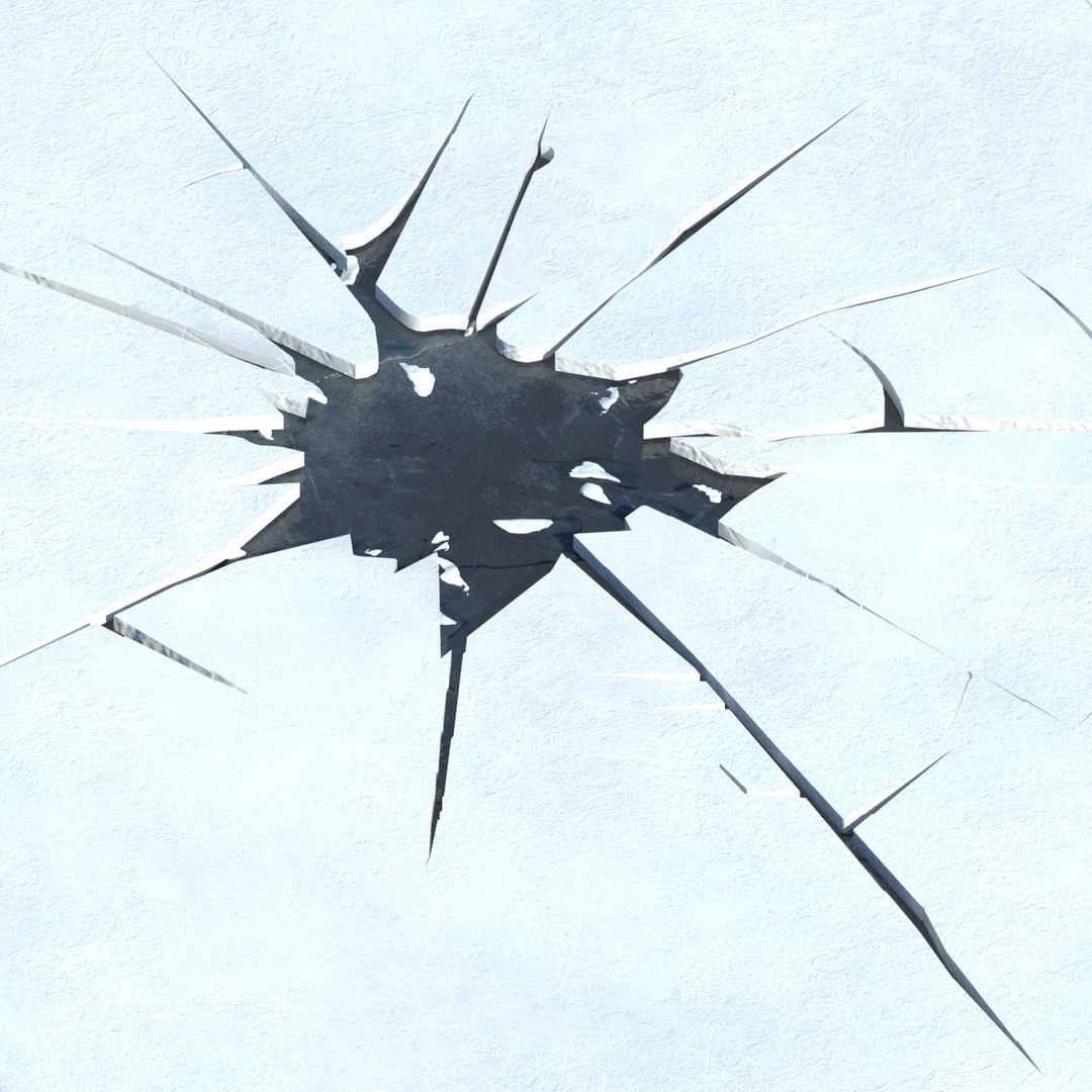 3D ice cracked pose 02 model - TurboSquid 1624085