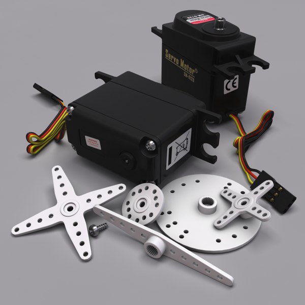 서보 모터 3D 모델 - TurboSquid 647016