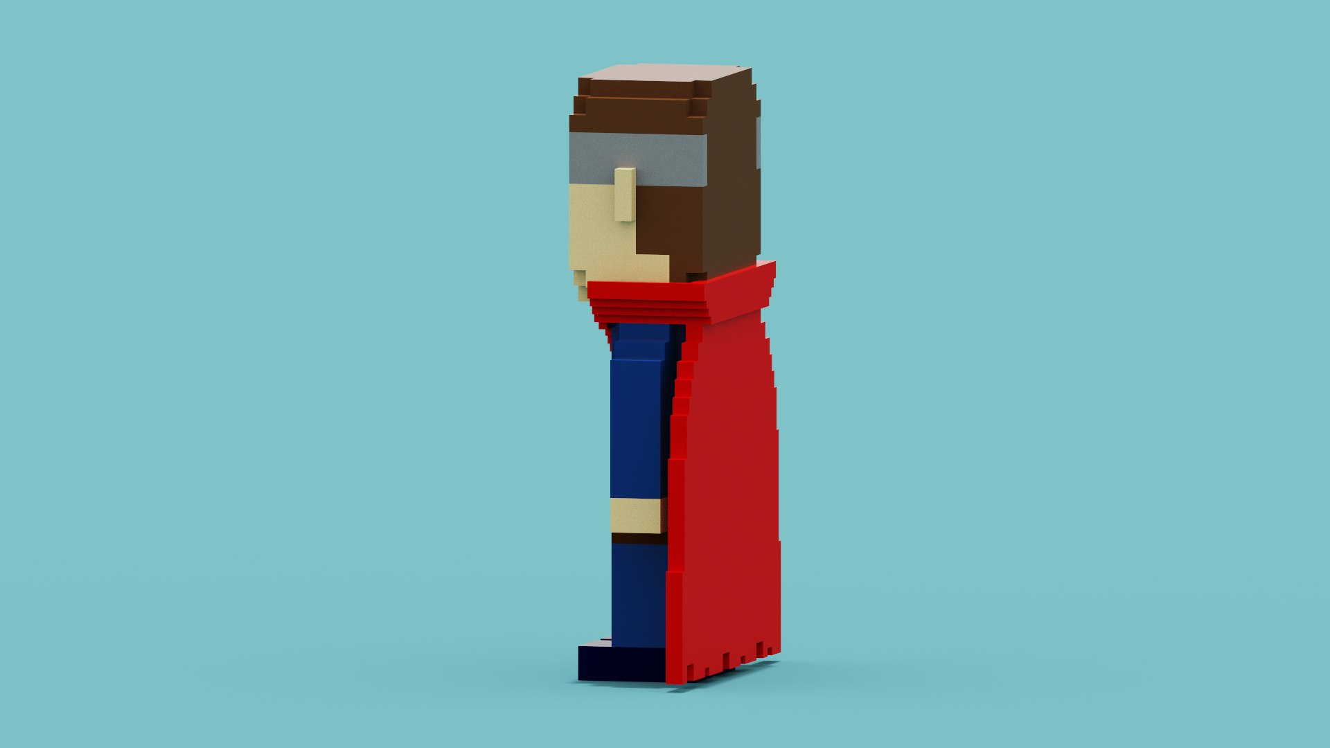 3D Voxel Doctor Strange model - TurboSquid 1948645