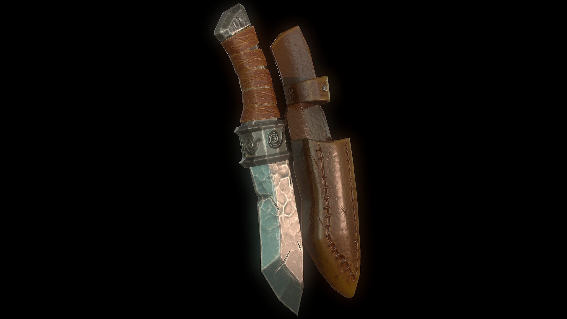 Hunting Knife 3D Model - TurboSquid 2059634