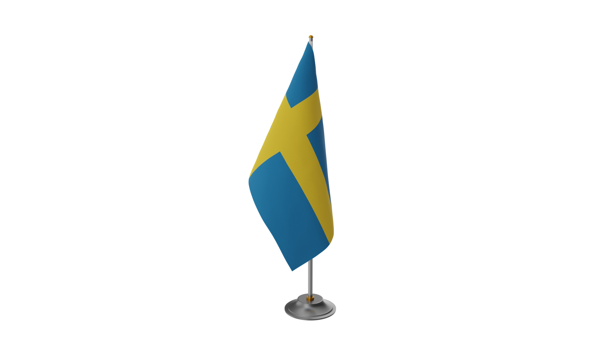 Table Flag Sweden 3D Model - TurboSquid 2139537