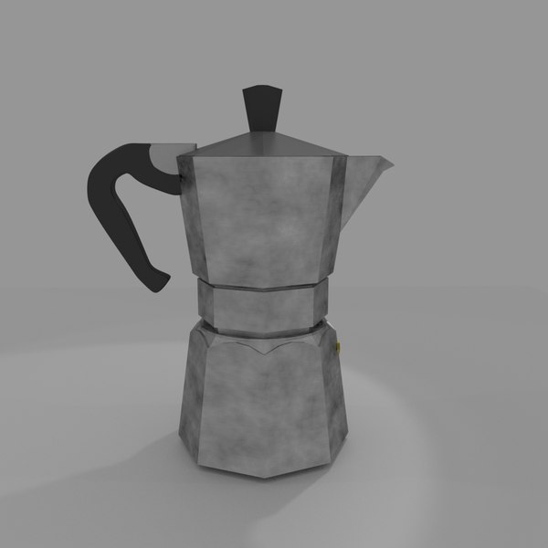 Greca coffee maker 3D model - TurboSquid 1164942