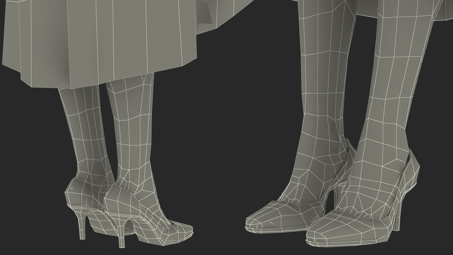 Light skin graduation gown 3D model - TurboSquid 1664260