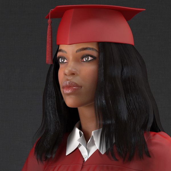 3D Graduation Models | TurboSquid