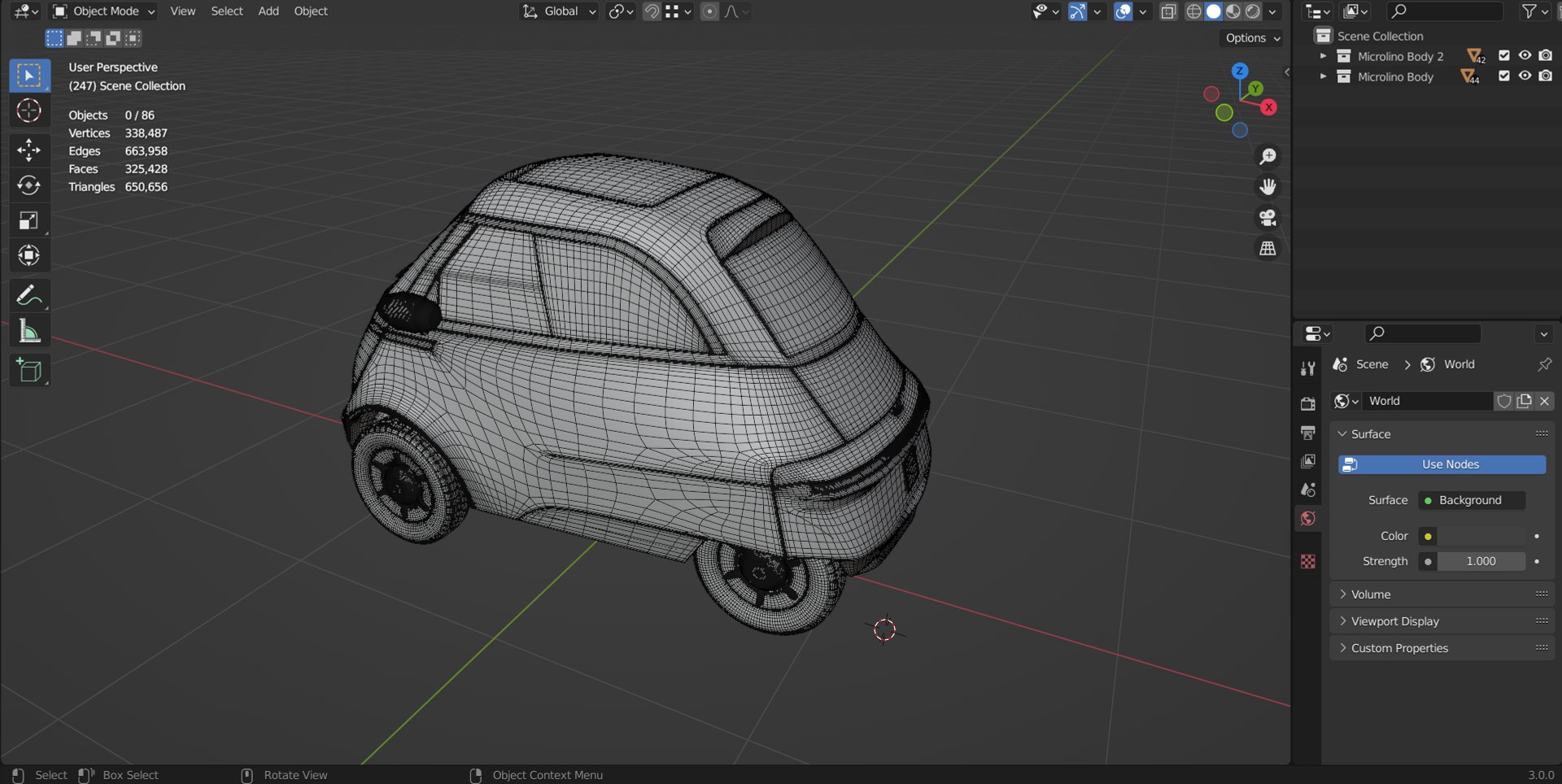 Microlino Electric Scooter Car Red 3D Model - TurboSquid 2188218