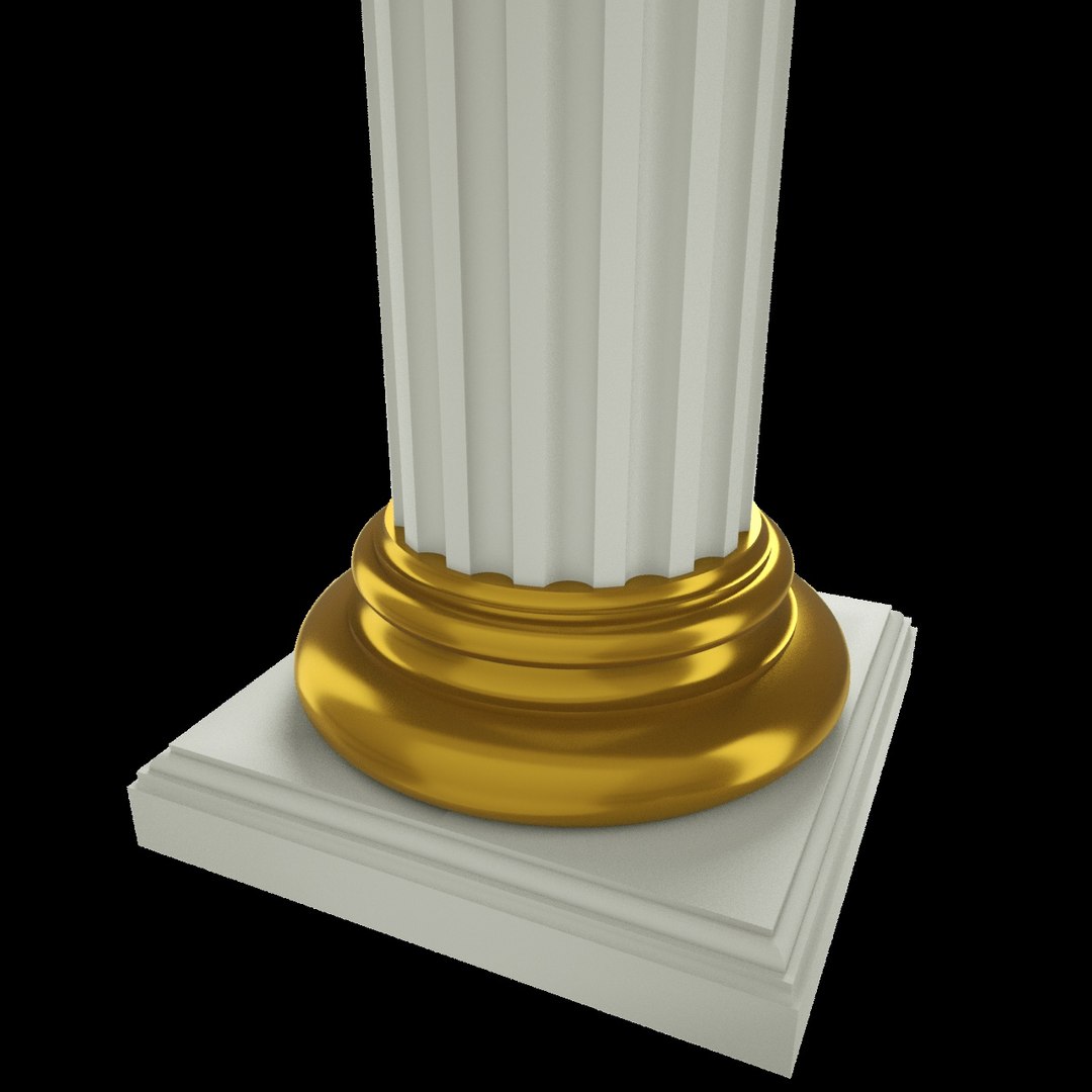 3D Column - TurboSquid 1507062
