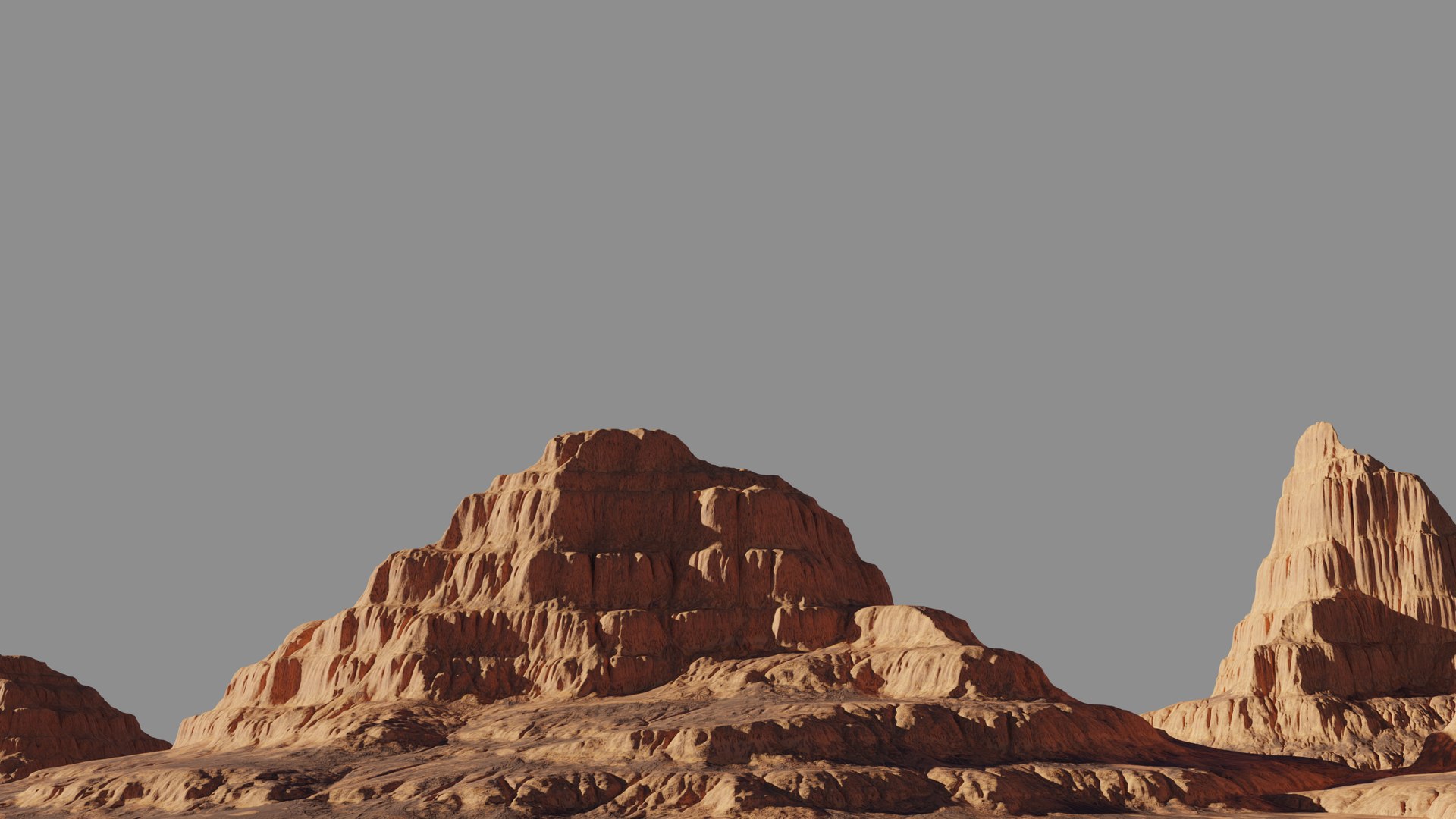 8K Detailed Cliff Landscape 3D Model - TurboSquid 1809170