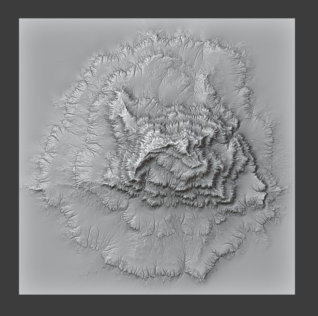 8K Detailed Cliff Landscape 3D Model - TurboSquid 1809170