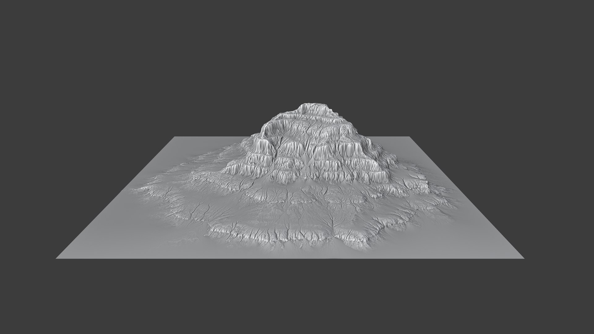 8K Detailed Cliff Landscape 3D Model - TurboSquid 1809170