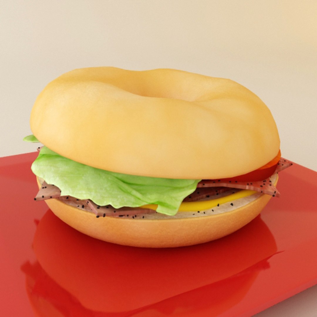 Bagel 3d Model