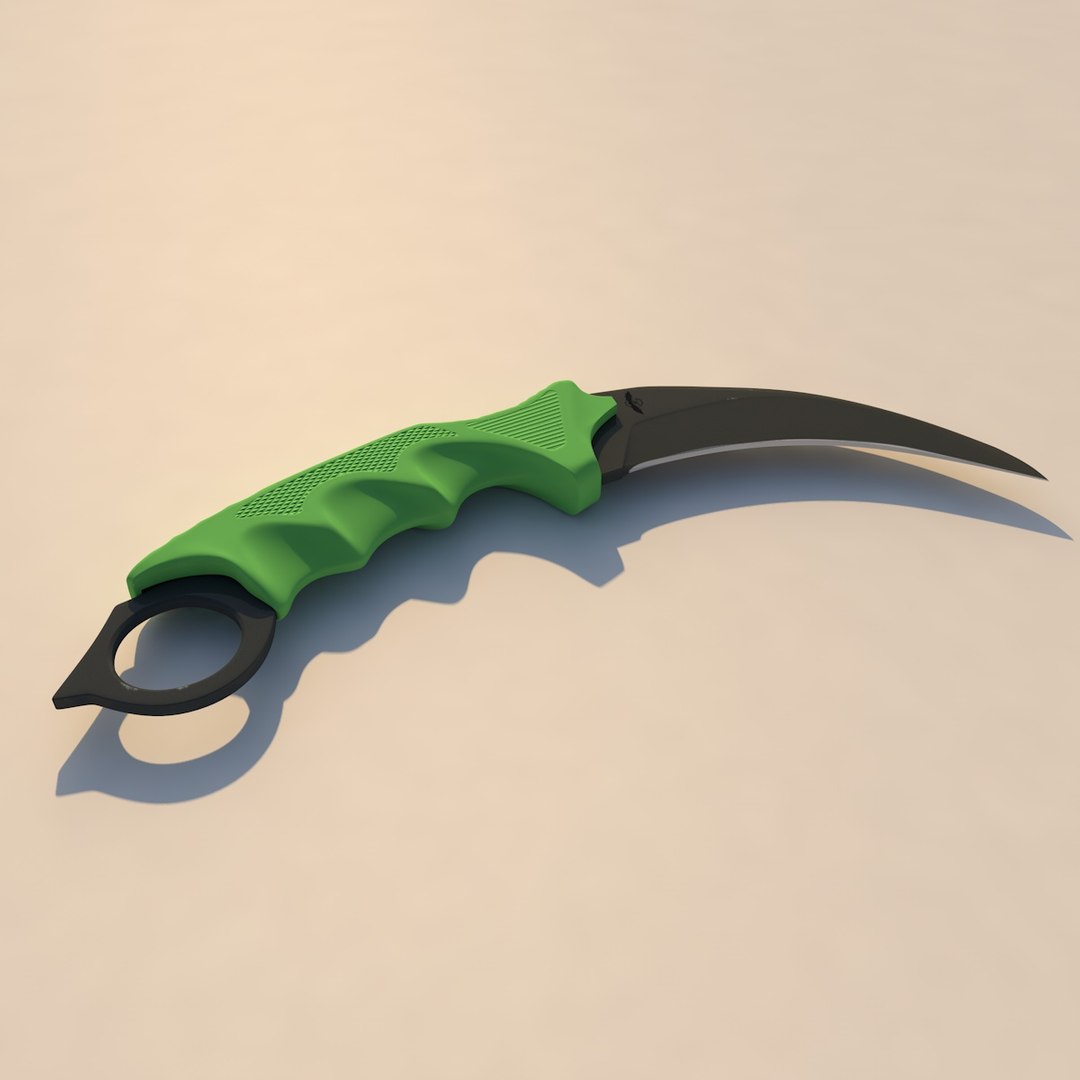 3d Knife Karambit Model