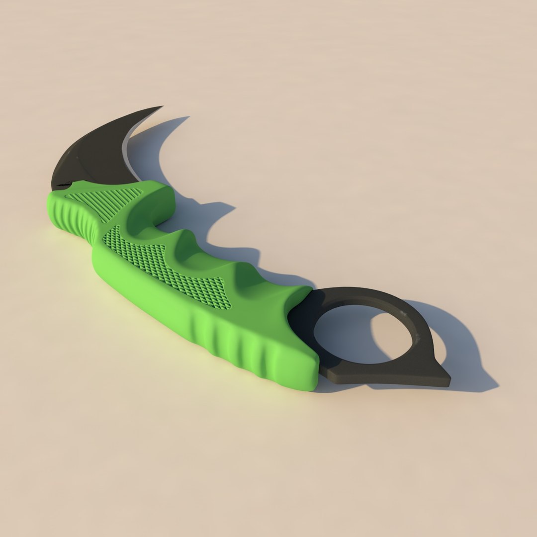 3d Knife Karambit Model