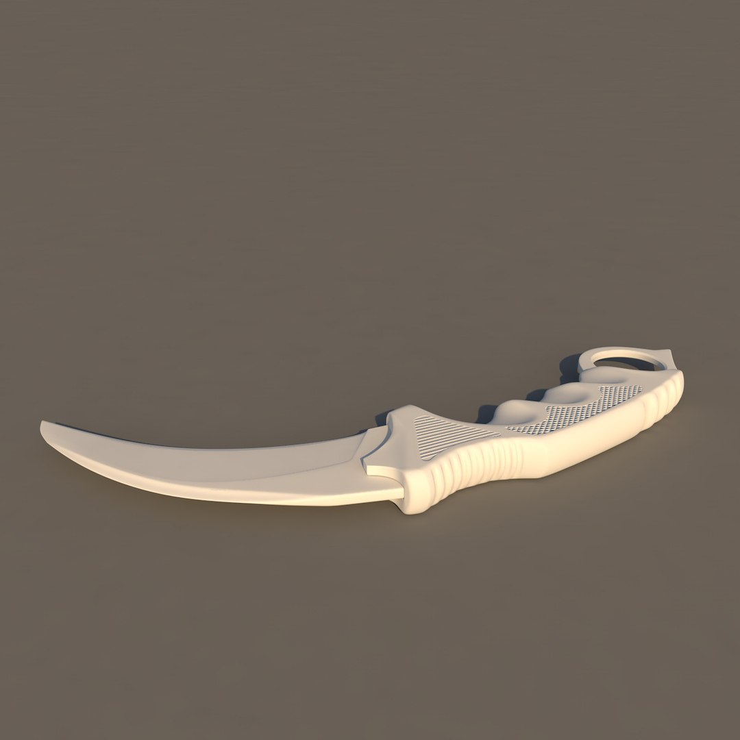 3d Knife Karambit Model