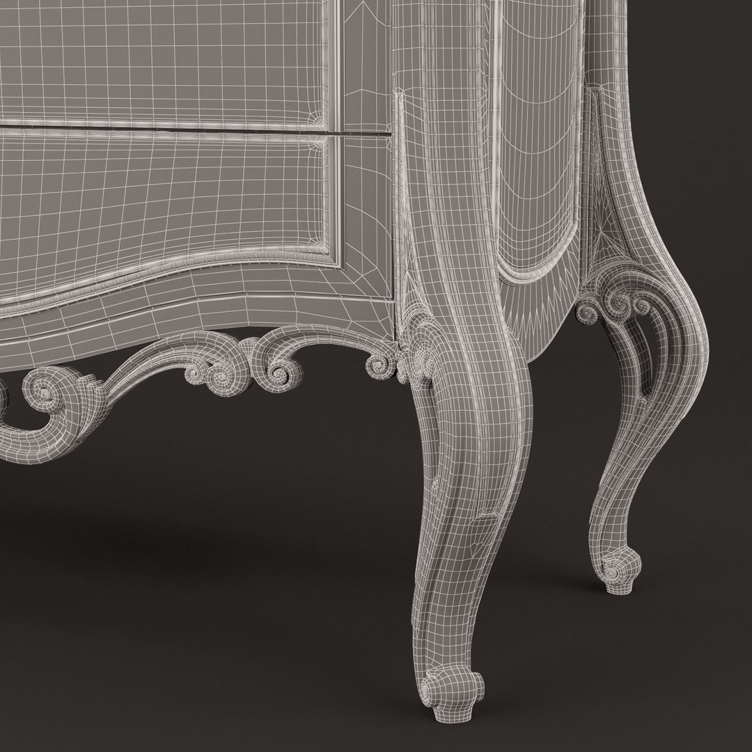 Turri Baroque Tc151 3d Model