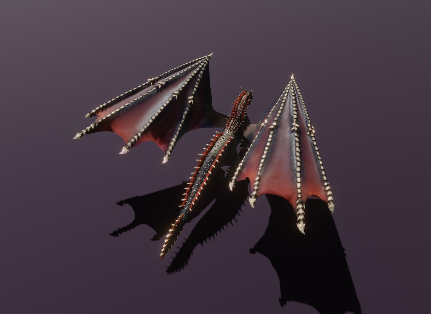 Realistic Black Dragon Animated Low-poly 3D Model 3D Model - TurboSquid ...