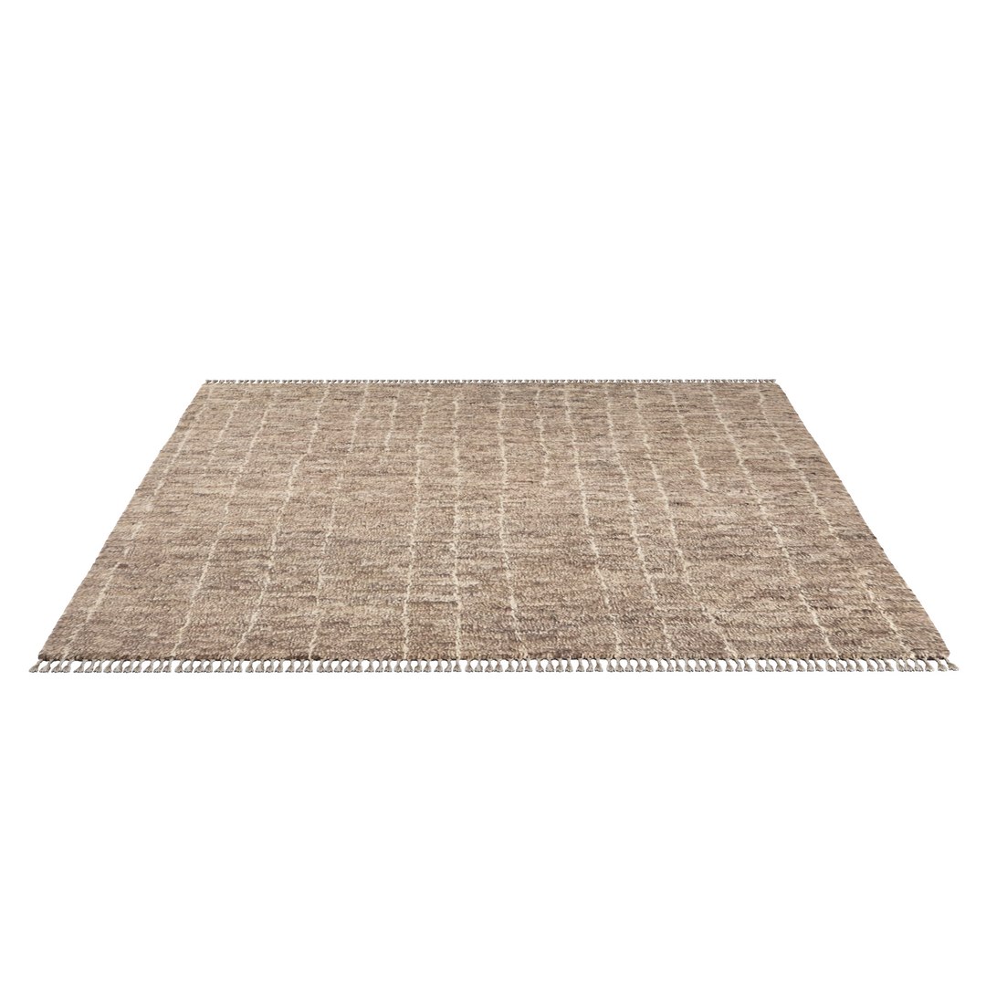 KAMI WOOL RUG B 3D Model - TurboSquid 2185379