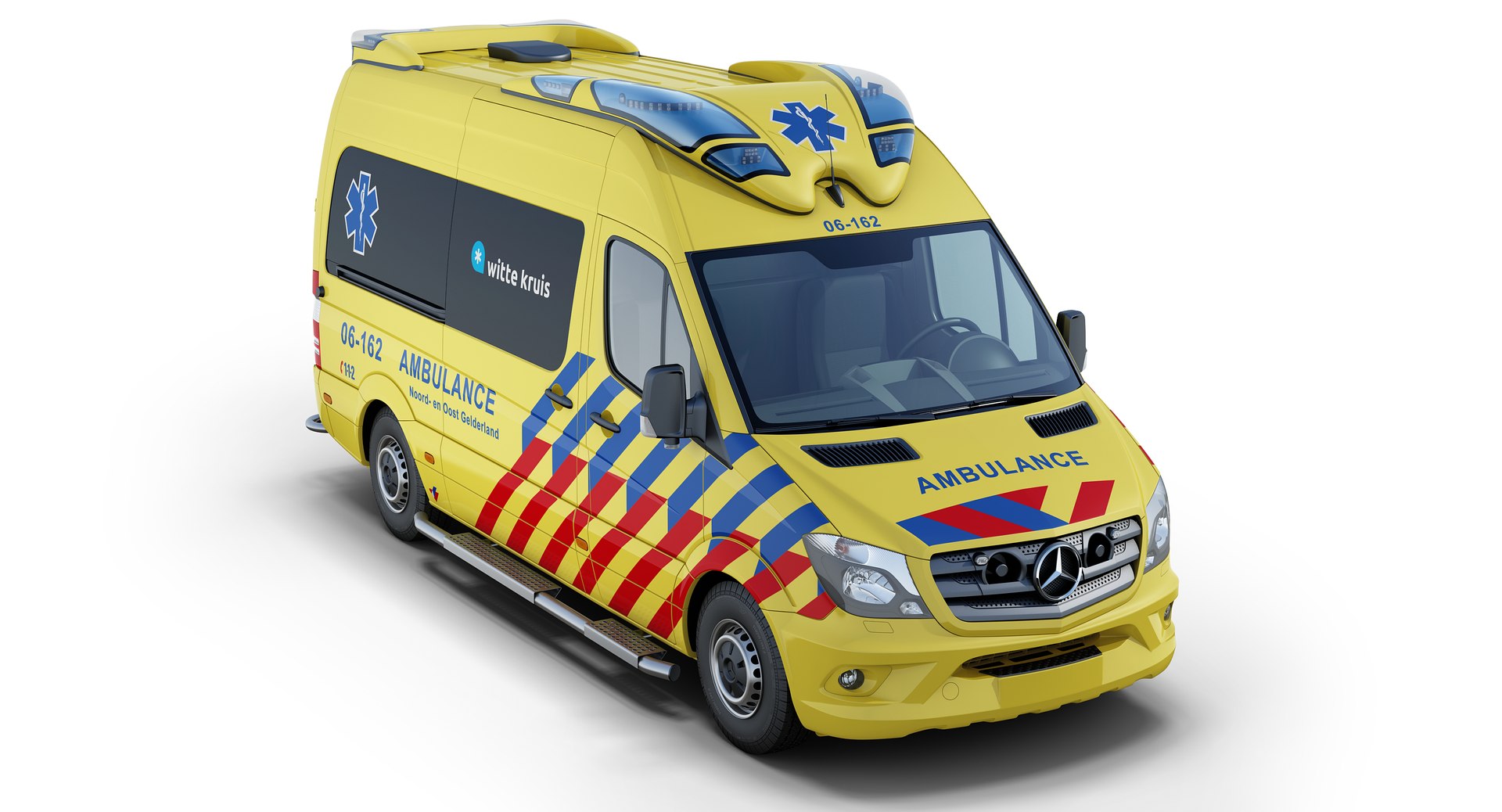 Mercedes-benz Sprinter Ambulance 3D Model - TurboSquid 1402933