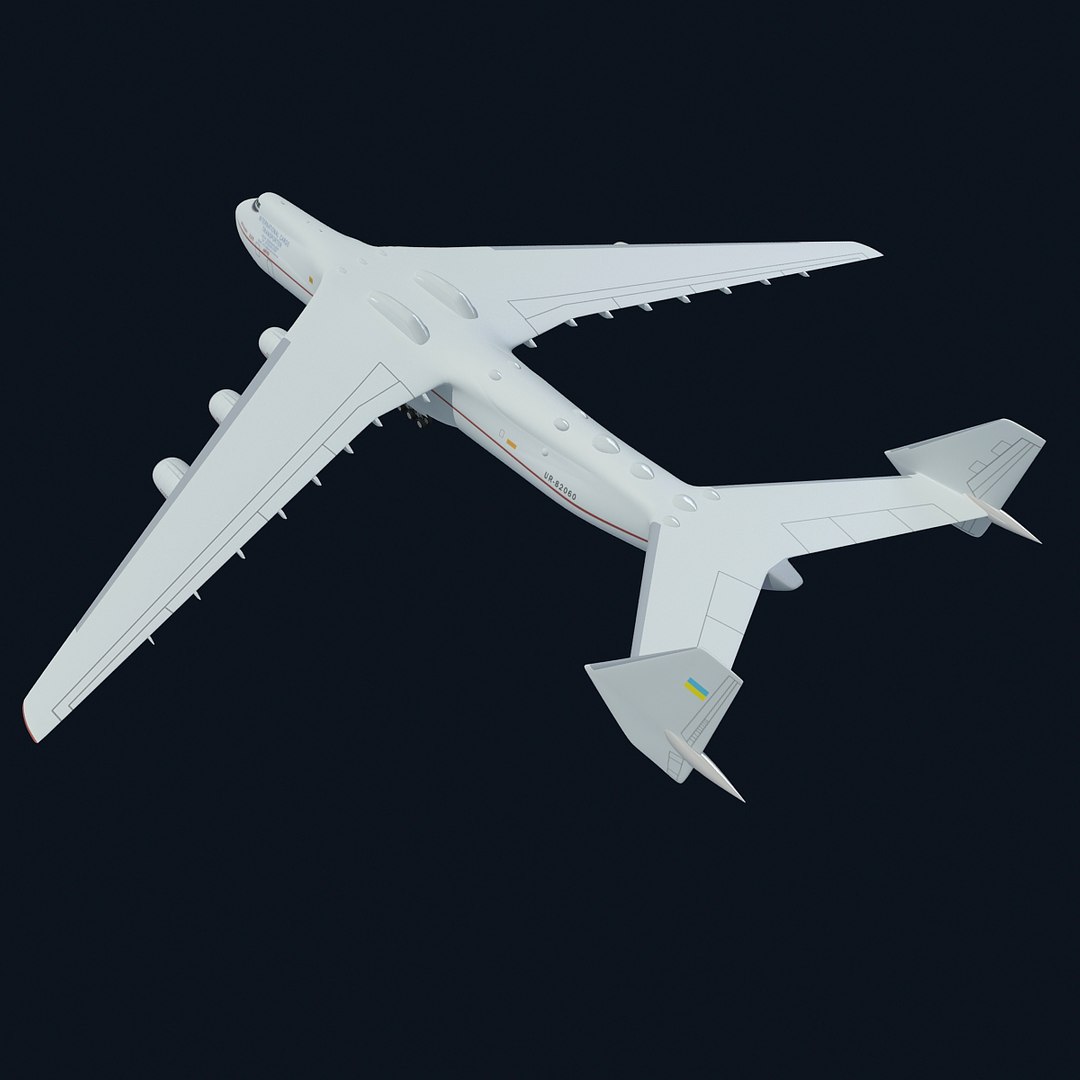 3D Antonov An-225 Model - TurboSquid 446859