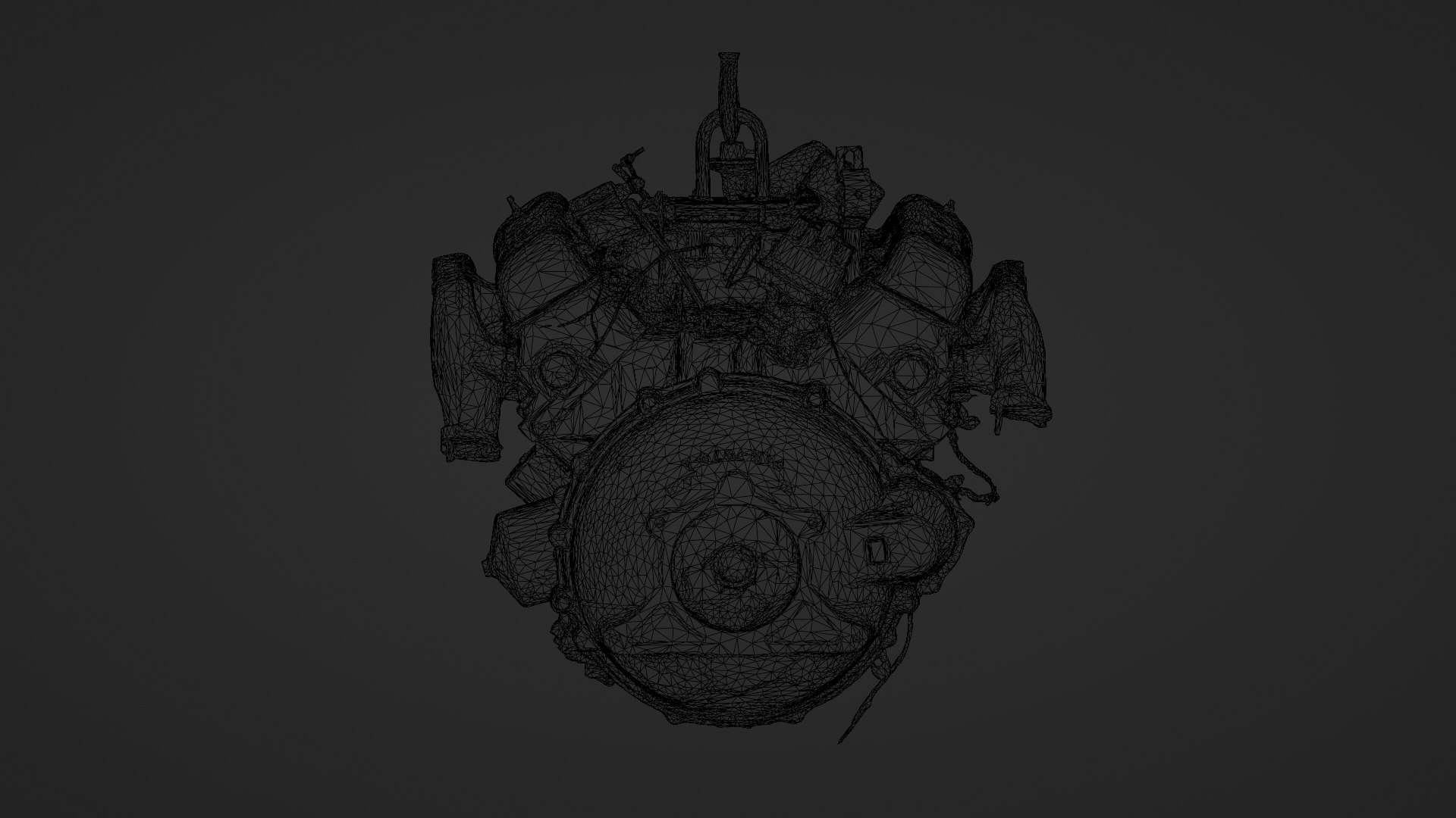 Old Rusty Ford Y-Block V8 Engine Scan 3D Model - TurboSquid 1994163